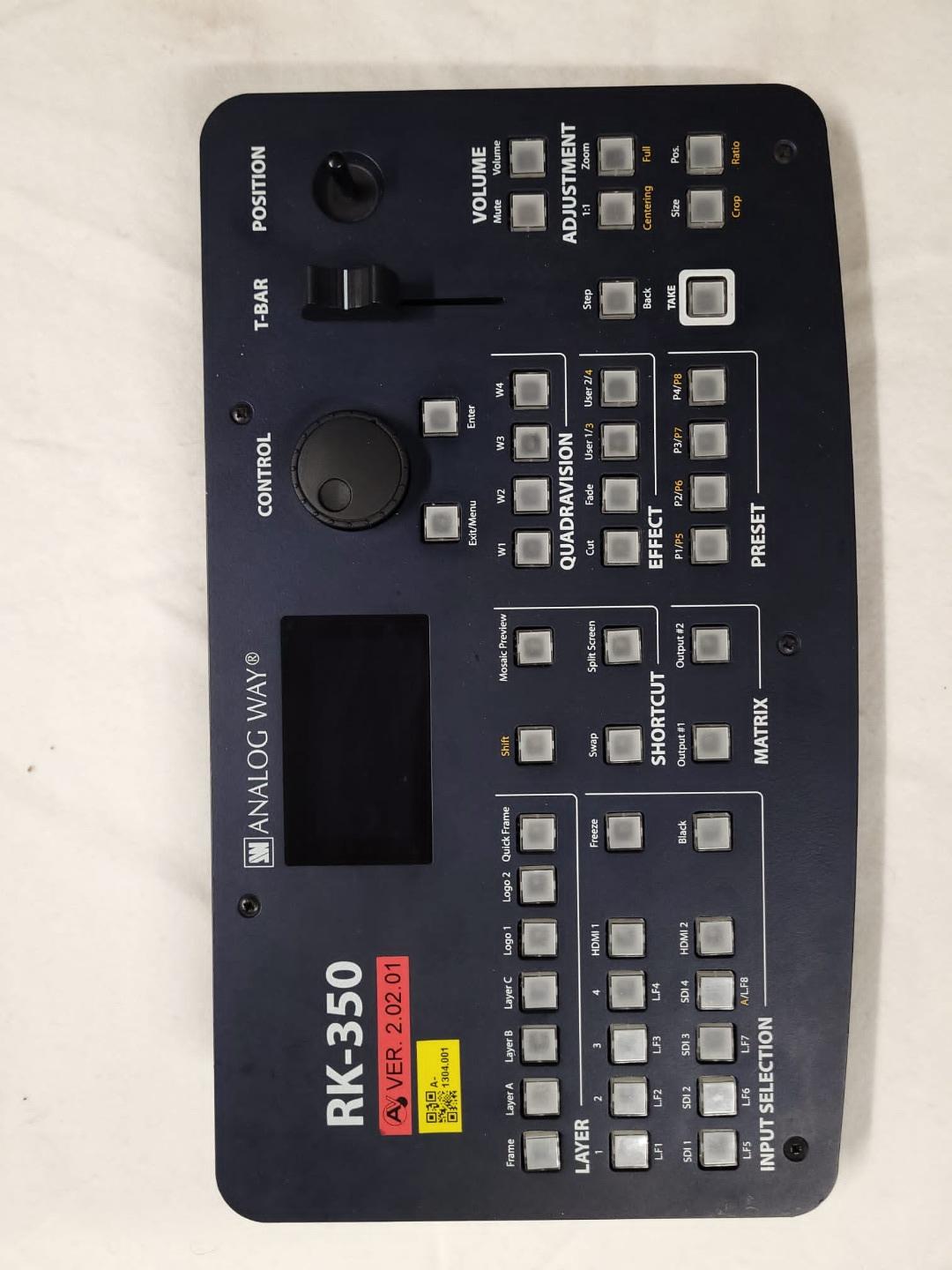 Analog Way RK-350 | 1200 EUR - Gebrauchte-Veranstaltungstechnik.de ...